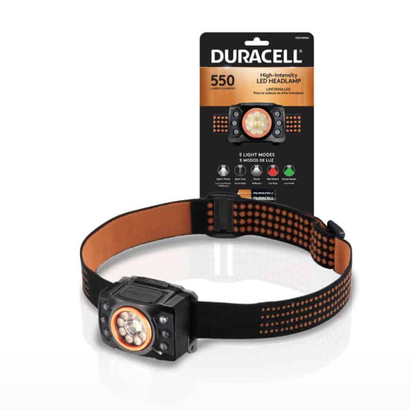 550 Lumen High-Intensity LED Headlamp - Duracell Lights