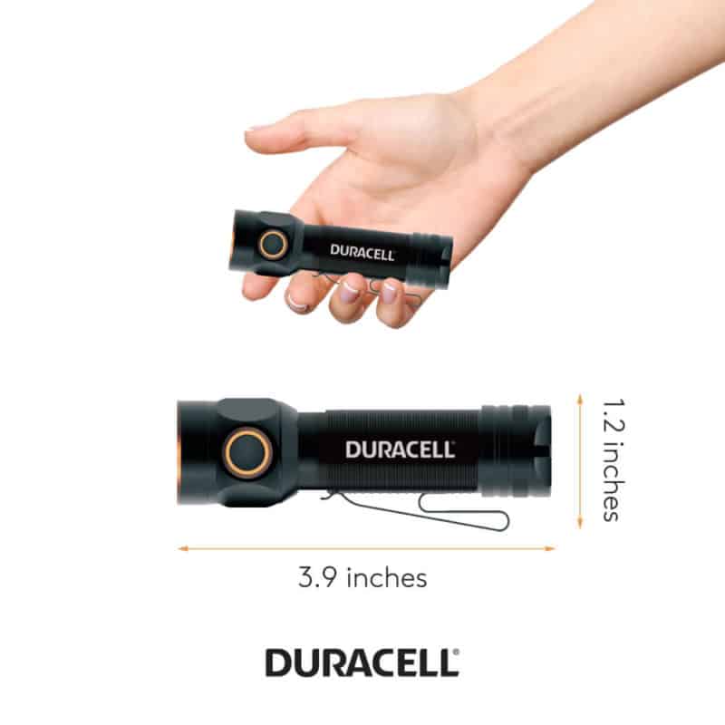 Linterna Compacta con Alta Precisión de Color Duracell LED 150 ...