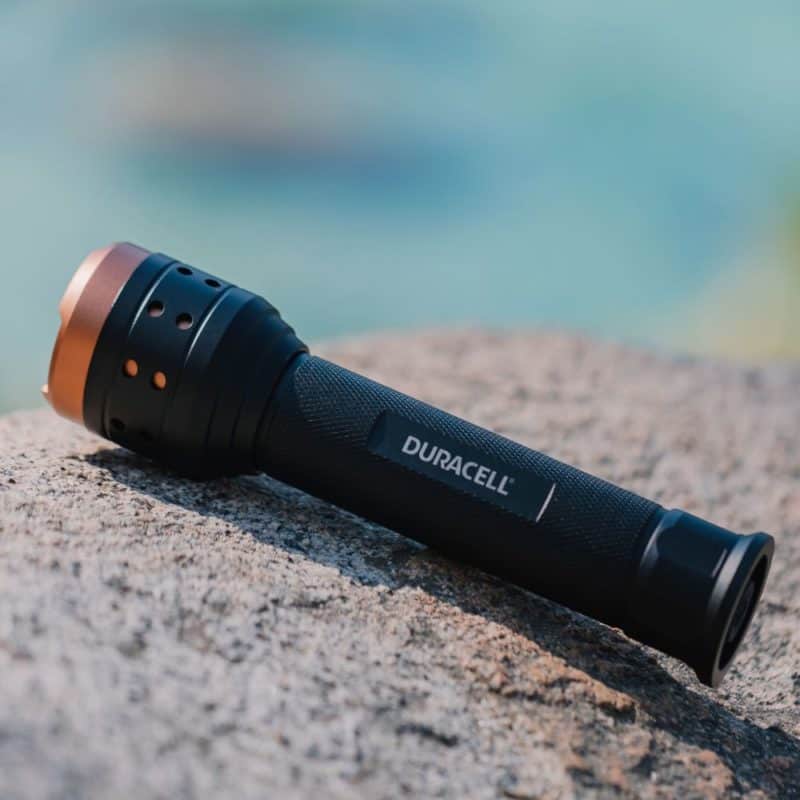 2500 Aluminum Focusing LED Flashlight - Duracell Lights