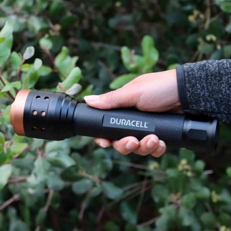 2500 Aluminum Focusing LED Flashlight - Duracell Lights
