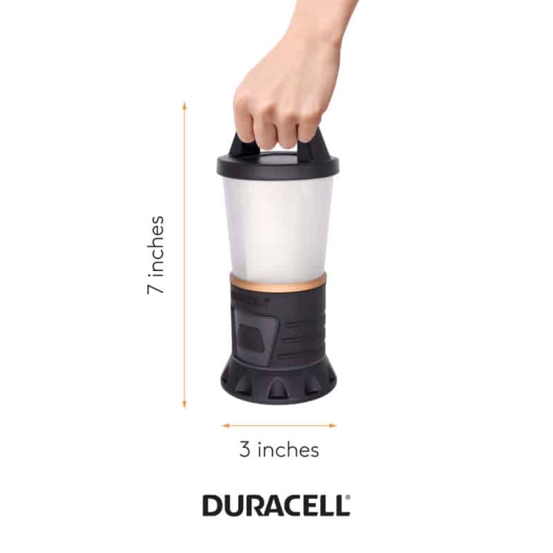 600 Lumen Lantern with 180 /360 degree lighting - Duracell