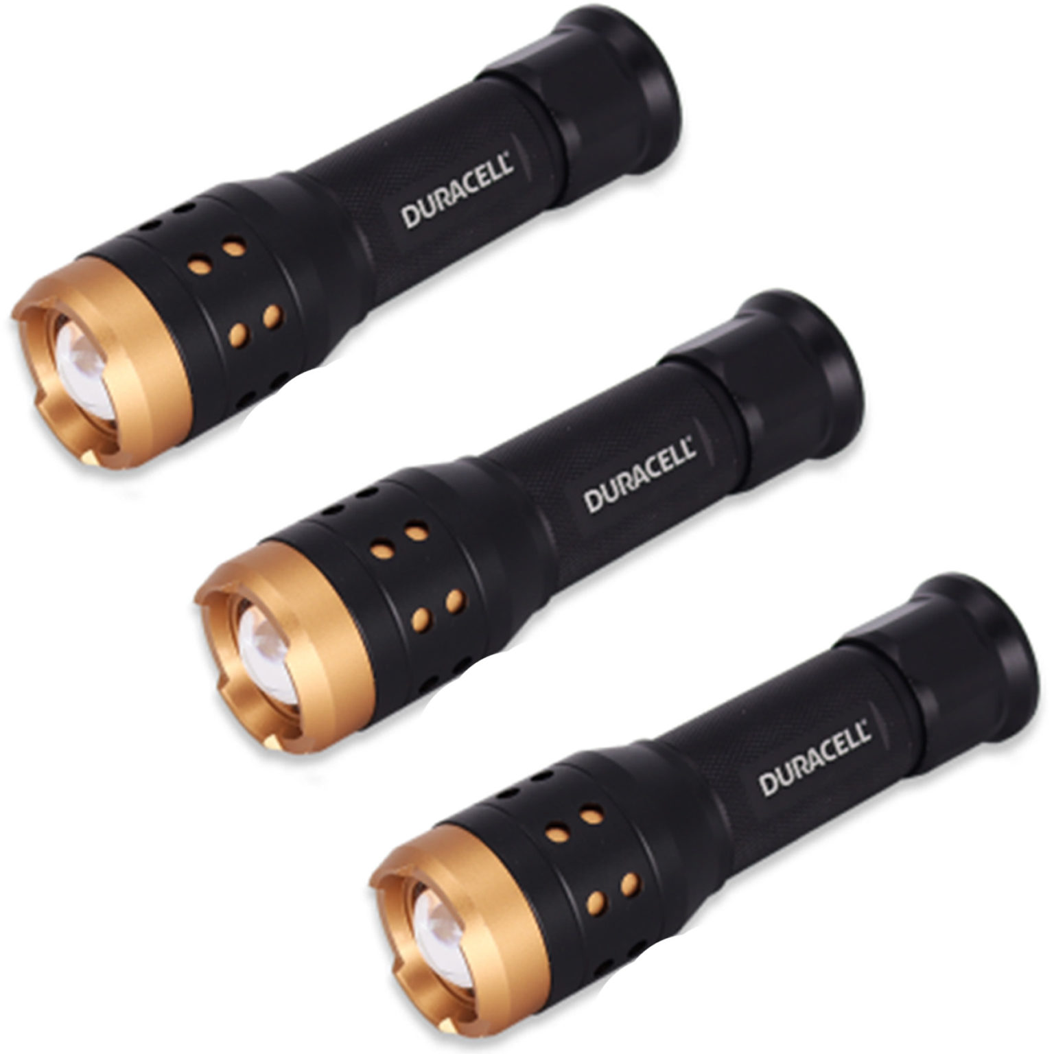 Flashlight Bundle - 550 Lumen (3 units) | Duracell Lights